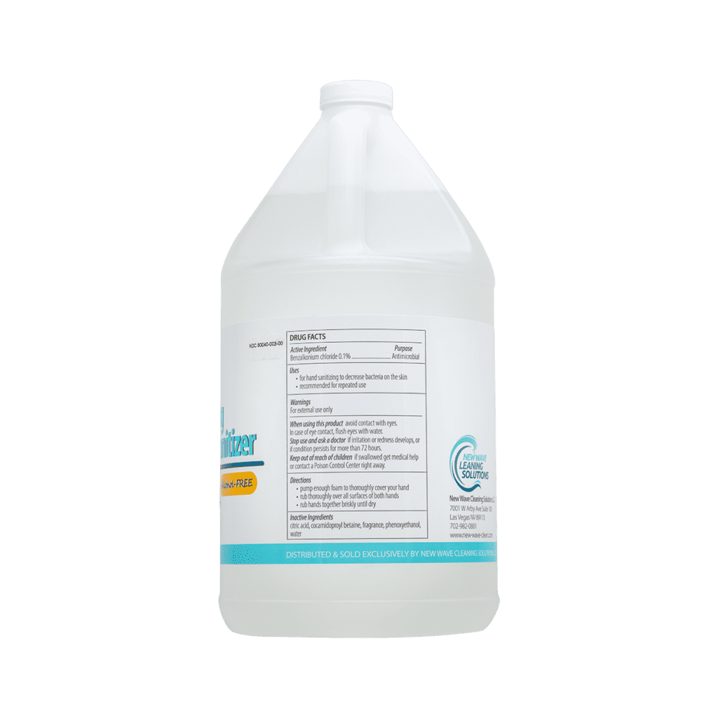 Foaming Hand Sanitizer - New Wave Cleaning Solutions