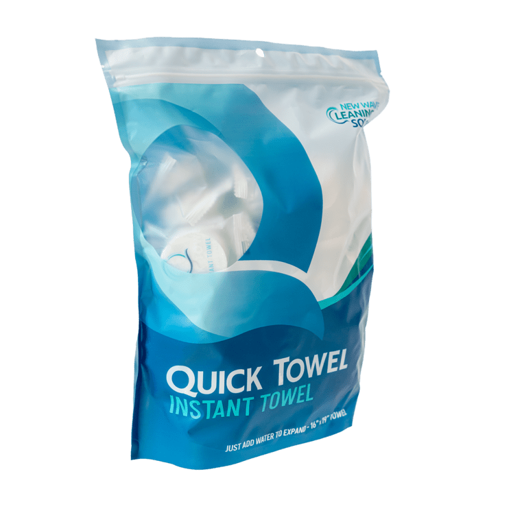 Compressed Towels: 100% Non-Woven Cotton, Disposable & Portable