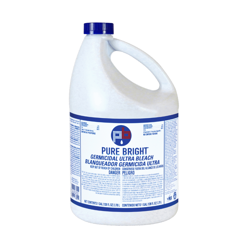 KIK Pure Bright Bleach 6% 1 gallon - New Wave Cleaning Solutions