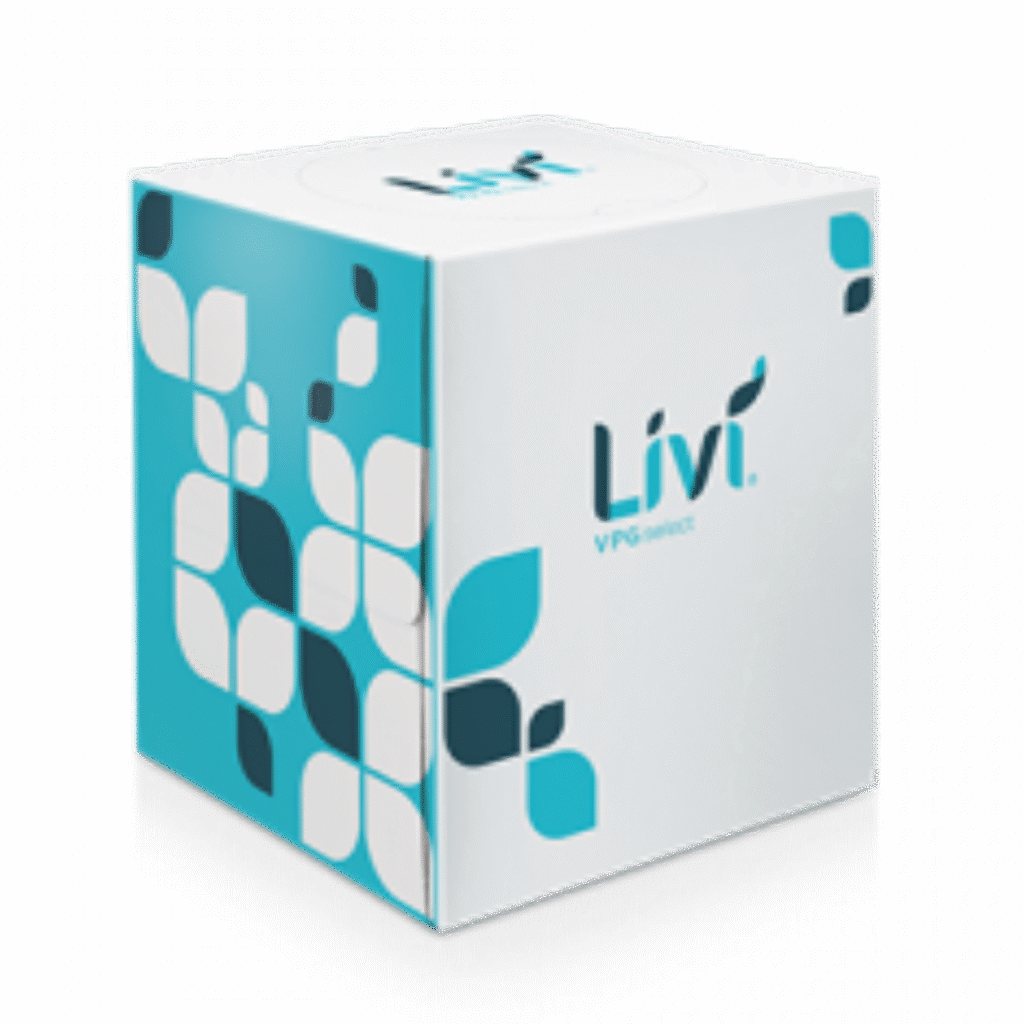 11516 Livi VPG Select Facial Tissue White Cube 36/90 Sheets - New Wave ...