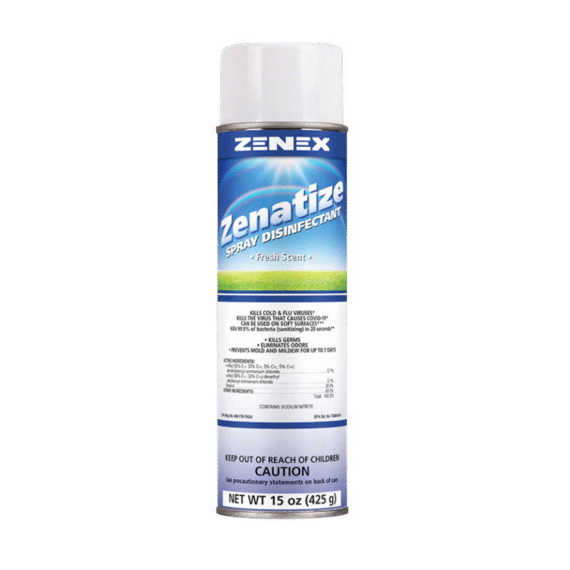 Zenatize Disinfectant Spray Fresh Scent - New Wave Cleaning Solutions