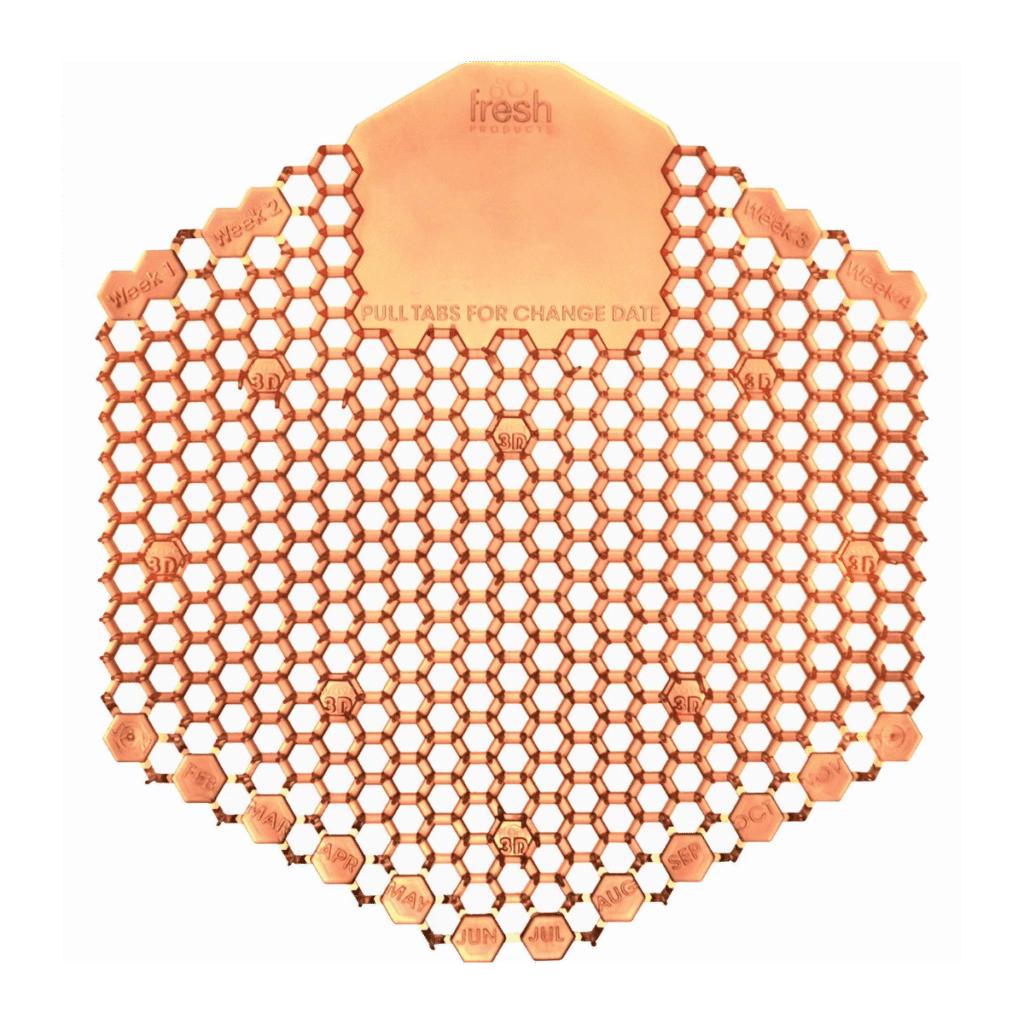 Wave 3D Urinal Screen Mango - New Wave Cleaning Solutions