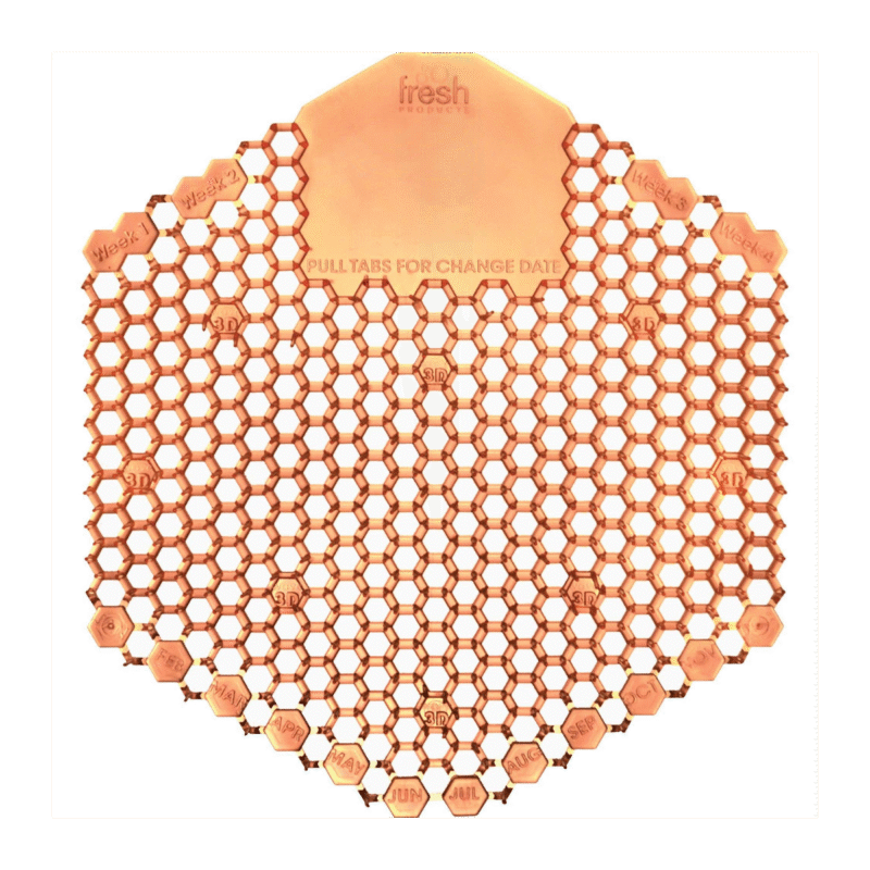 Wave 3D Urinal Screen Mango - New Wave Cleaning Solutions