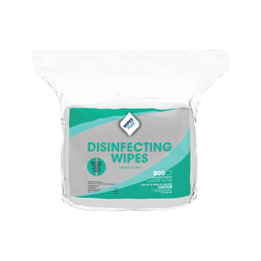 WIPES PLUS DISINFECTING SURFACE WIPES 800 CT 4/CS - New Wave Cleaning ...